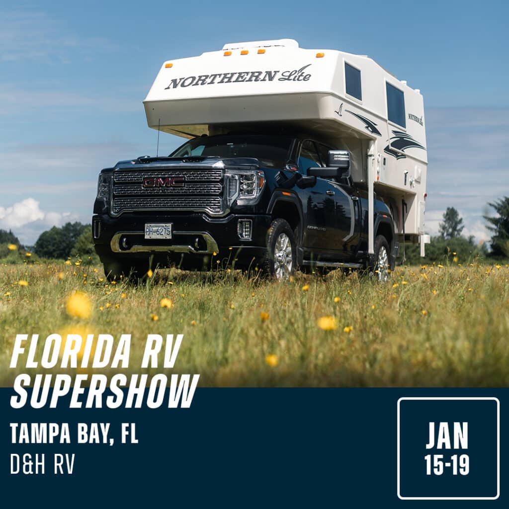 RV Shows in Canada, US, and Australia | Northern Lite 4-Season Truck ...